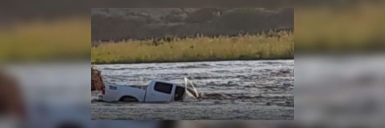 ¡Impactante! Salteño intentó cruzar el Río Calchaquí y terminó de la ...