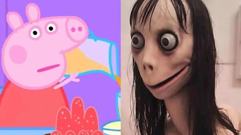Volvió el terrorífico "Momo": ahora aparece en videos de Peppa Pig ...