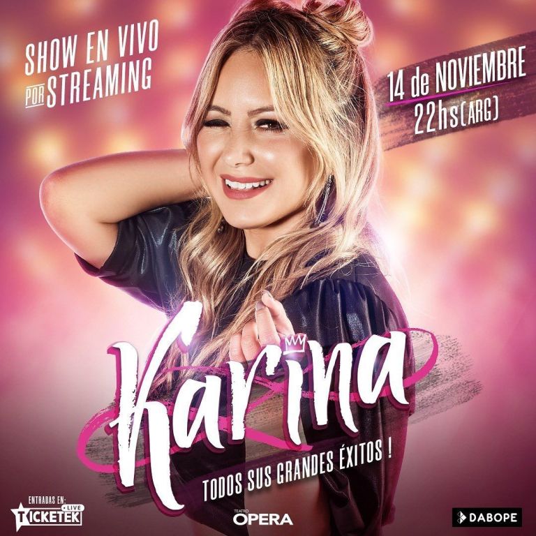 El excelente momento de Karina, la princesita: A días de su primer show ...