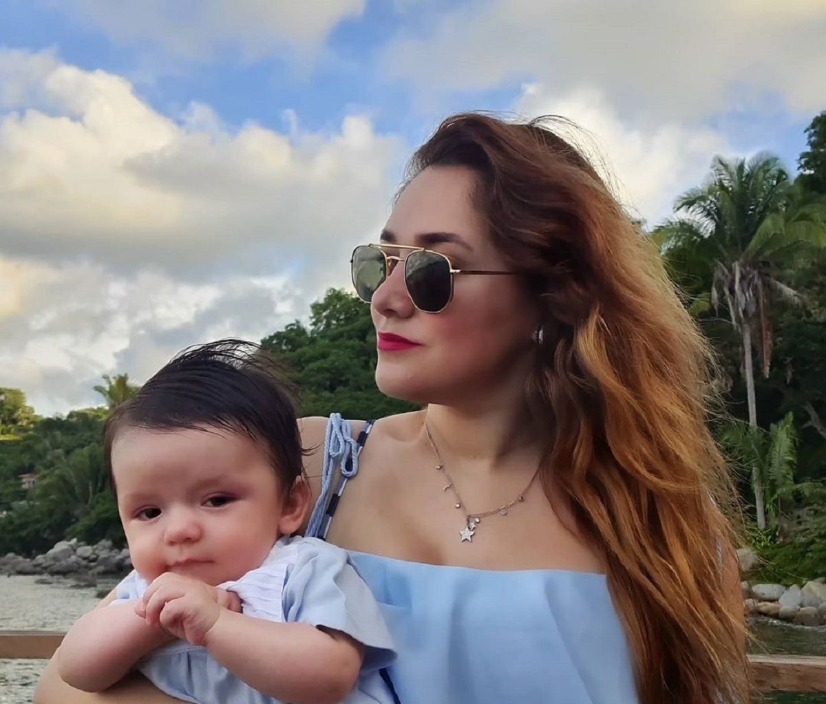 Sherlyn González compartió unas adorables fotografías con su bebé en ...