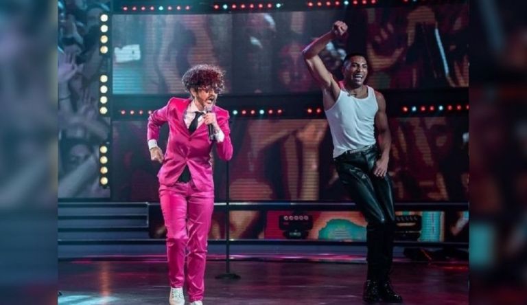 Romina Richi imitó a su ex, Fito Páez y descostilló a los jurados de la ...